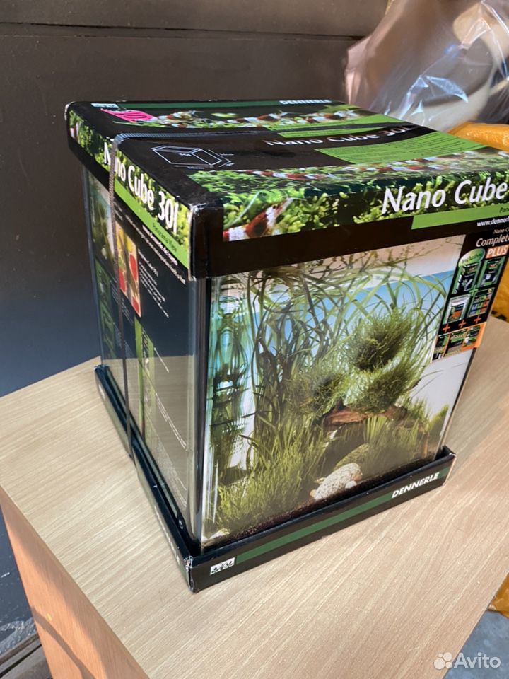 Аквариум dennerle nano cube 30l +набор