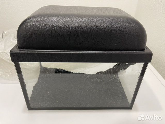 Аквариум прямоугольный 5 л. с крышкой, 25x13x22 см