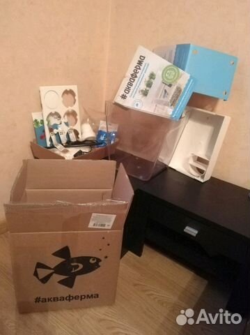 Новая акваферма в коробке
