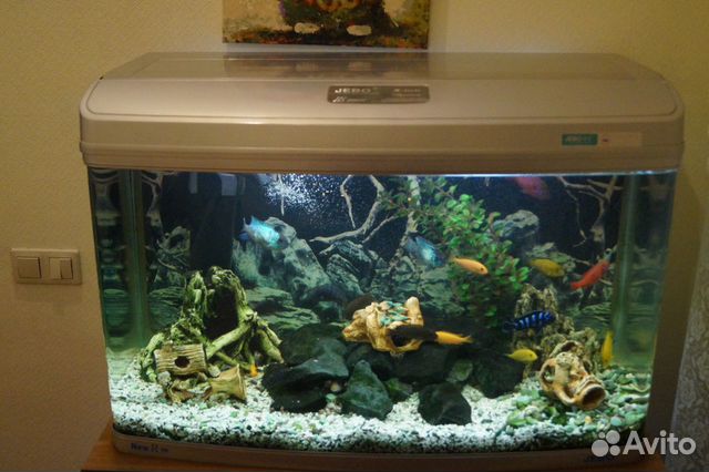 Аквариум jebo 195 литров