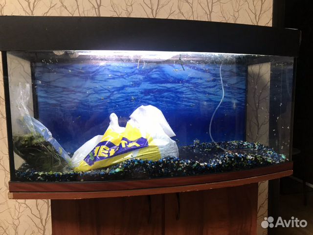 Аквариум панорамный 160литров